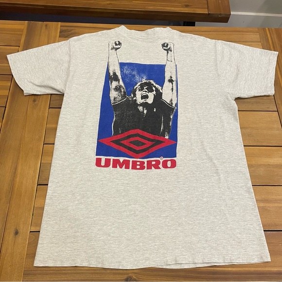 Umbro | Shirts | Vintage 9s Umbro Soccer Football Logo Single Stitch ...